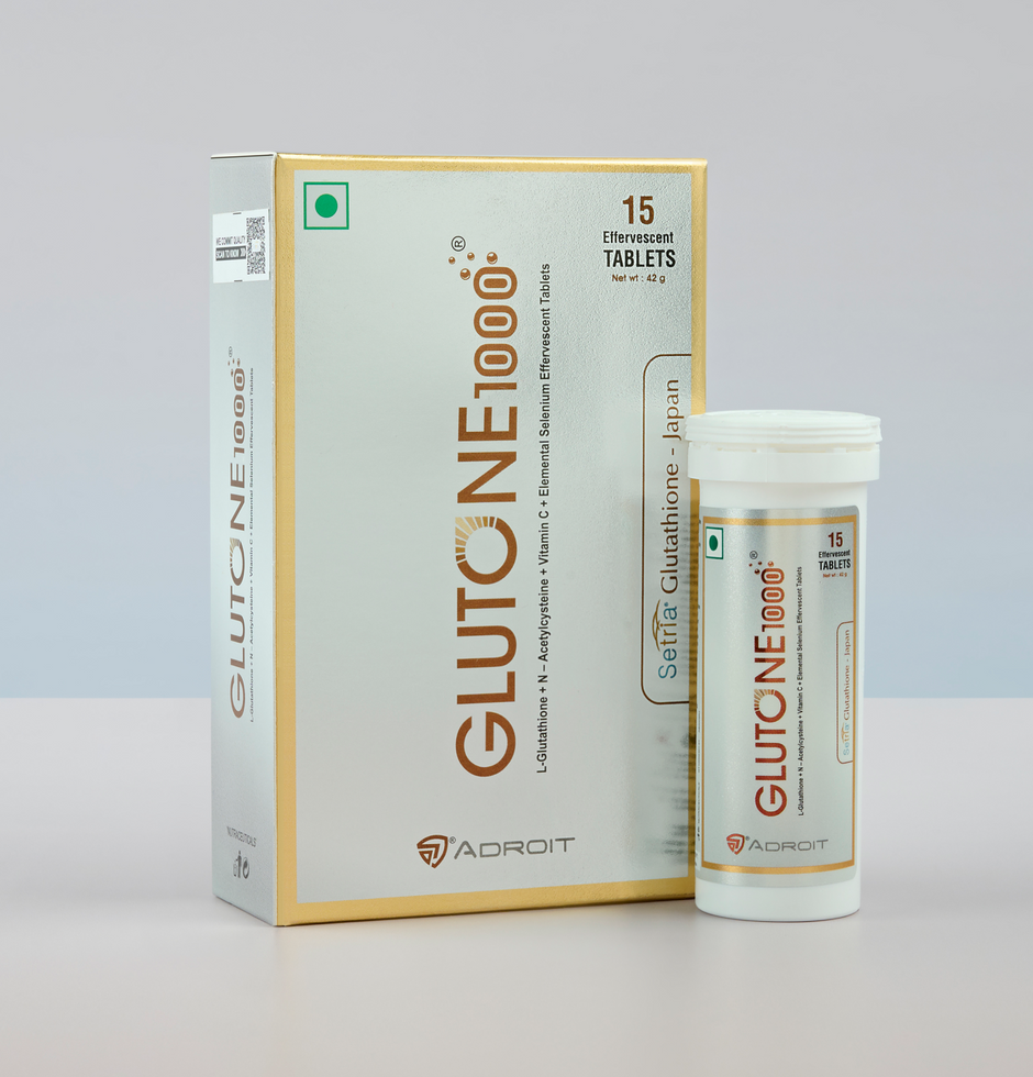 Glutone | Best Glutathione Tablets for Skin Glow I Setria Glutathione