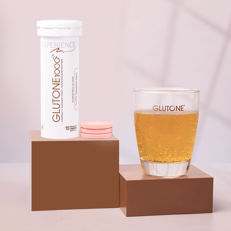 Glutone 1000 L-Glutathione Tablets - Setria Glutathione Tablets and ...