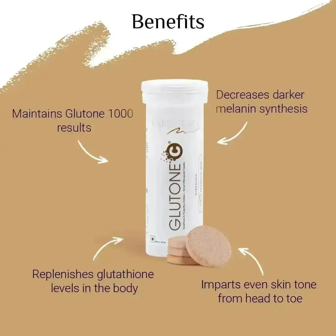 Glutone | Best Glutathione Tablets for skin glow I Setria Glutathione