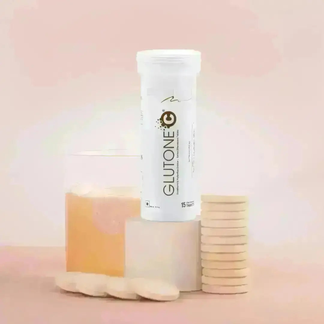 Glutone C Tablets | Setria Glutathione & Phyllanthus Emblica Extract