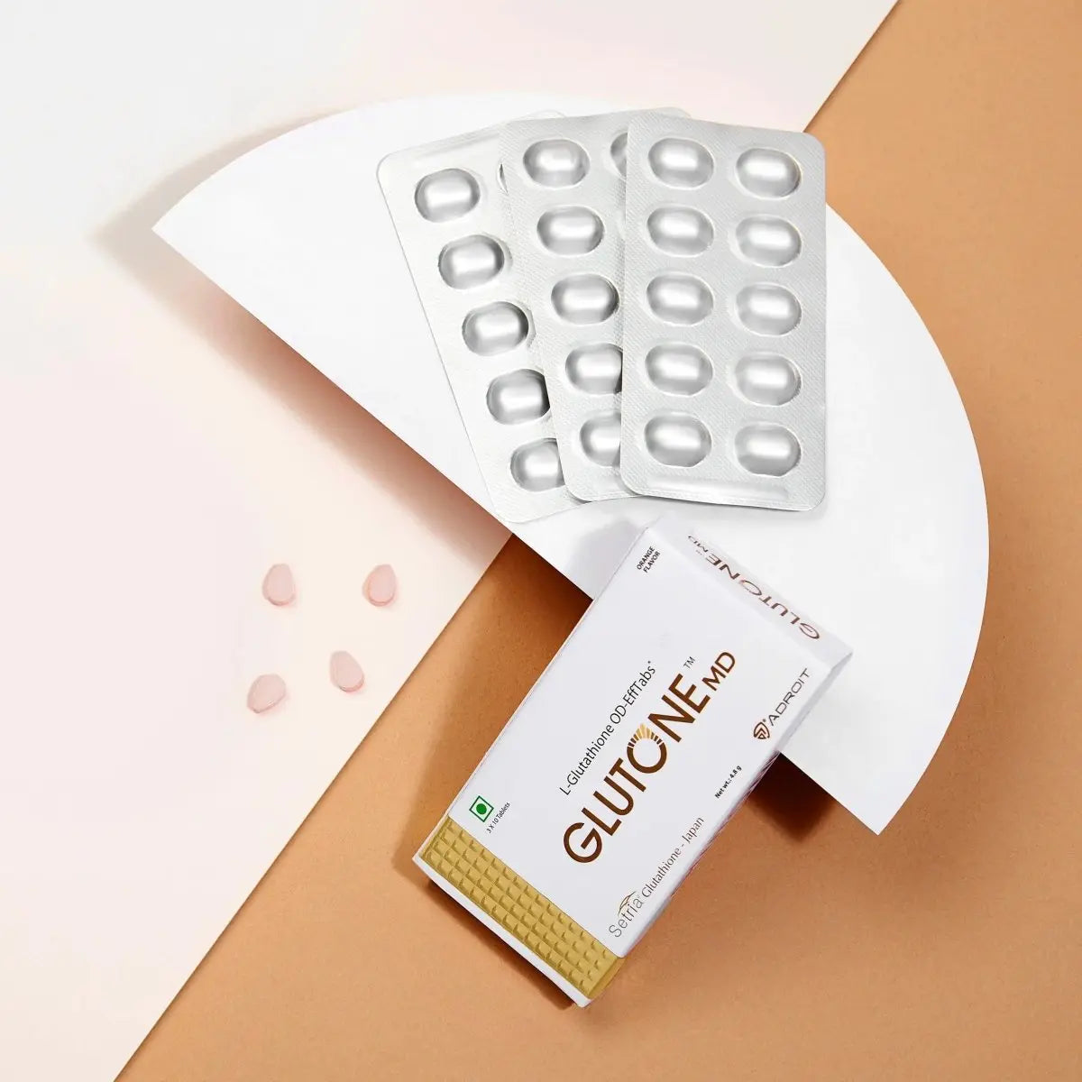 Glutone MD Tablet | Setria Glutathione OD-Eff Tablets | Brightens Skin